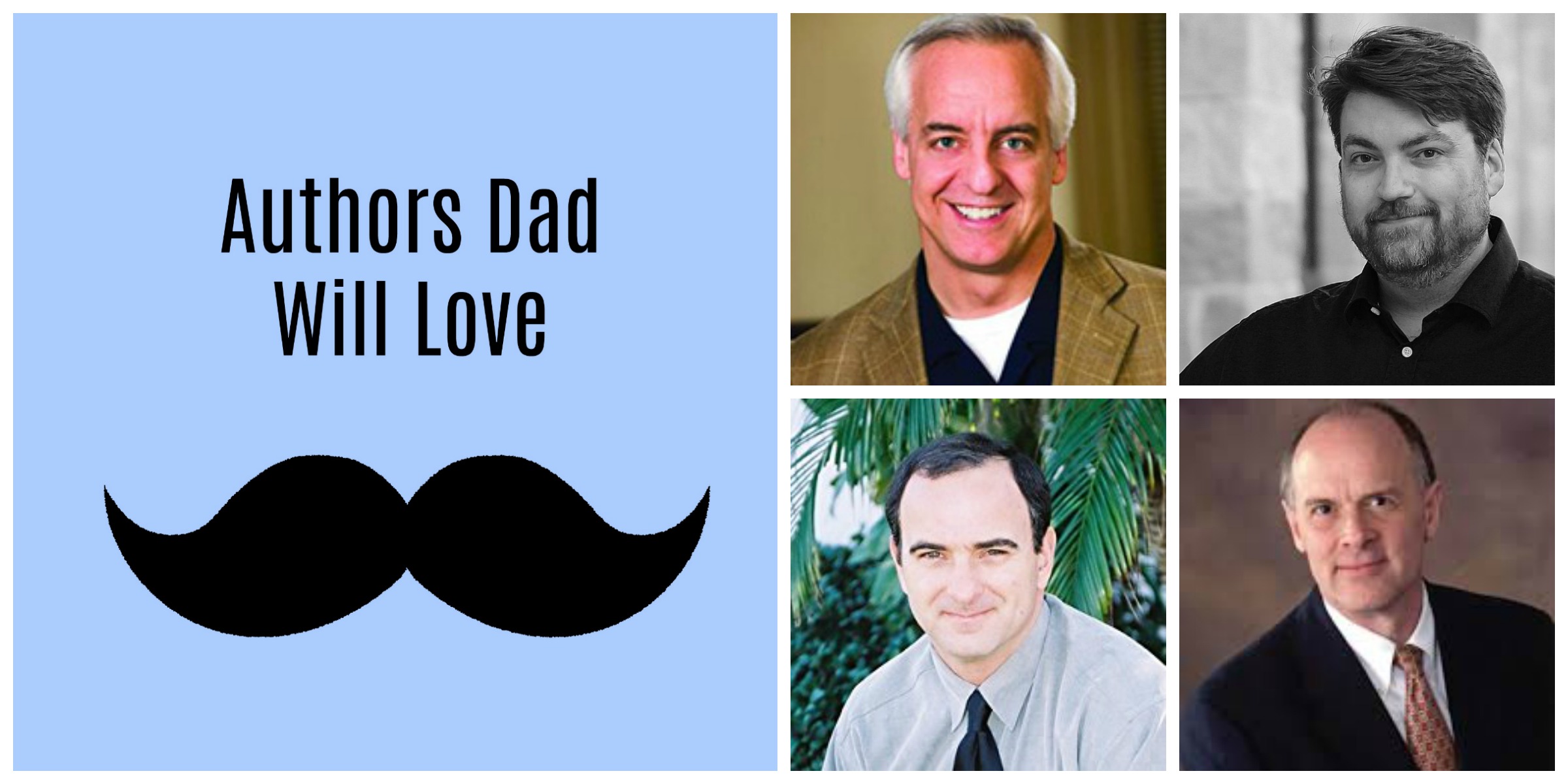 Top 10 Tuesday — Authors Dad Will Love | By The Book